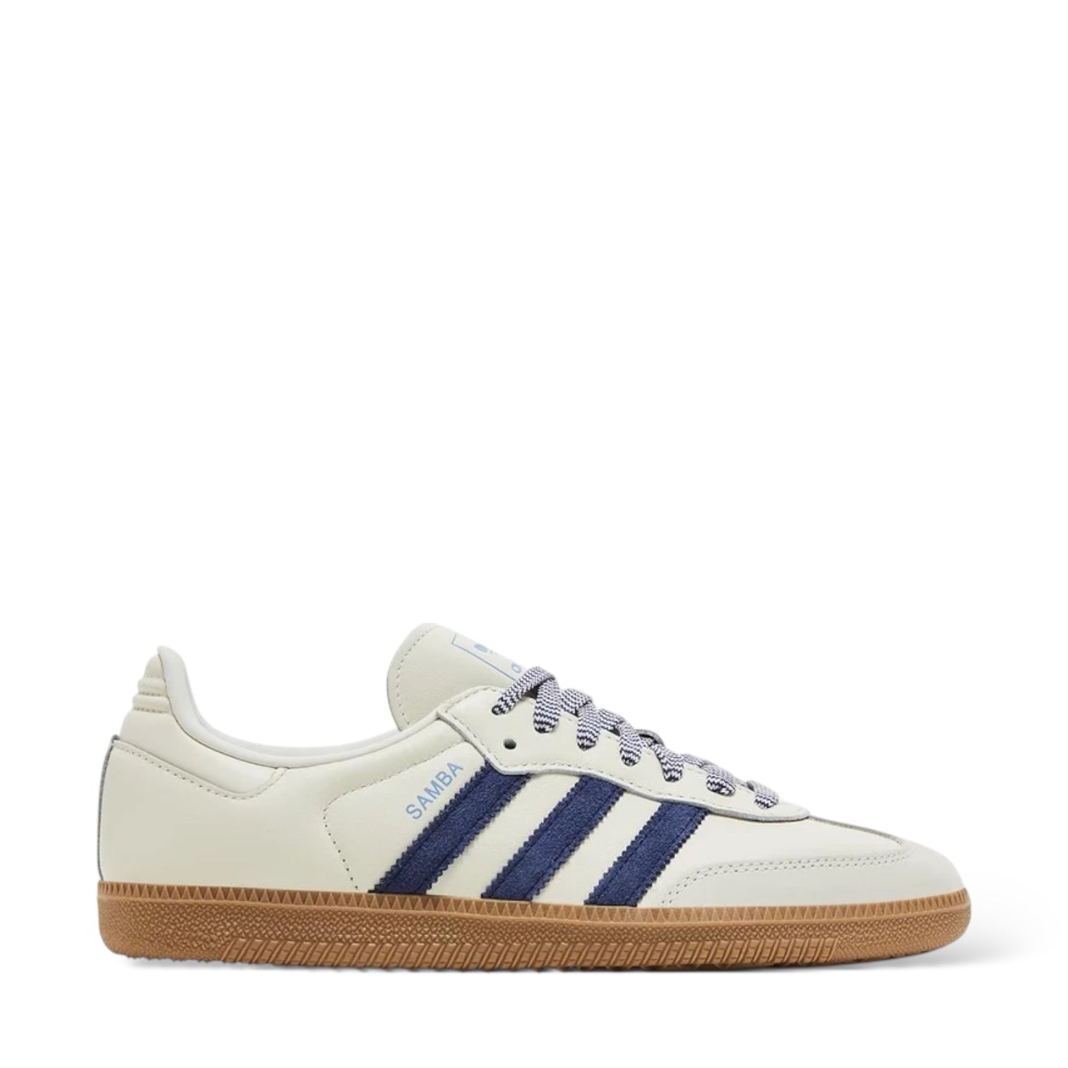 ADIDAS SAMBA 'OFF-WHITE DARK BLUE' – THEROOMSTORE